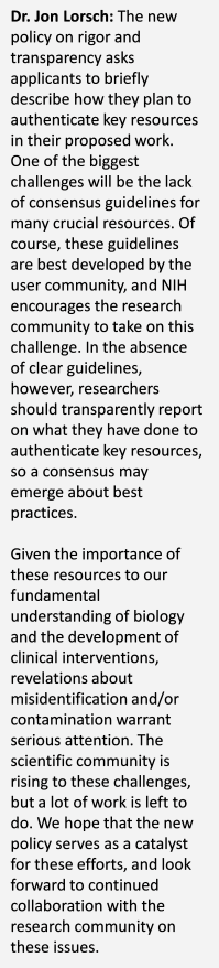 NIH Policy: Rigor and Transparency - Module 1